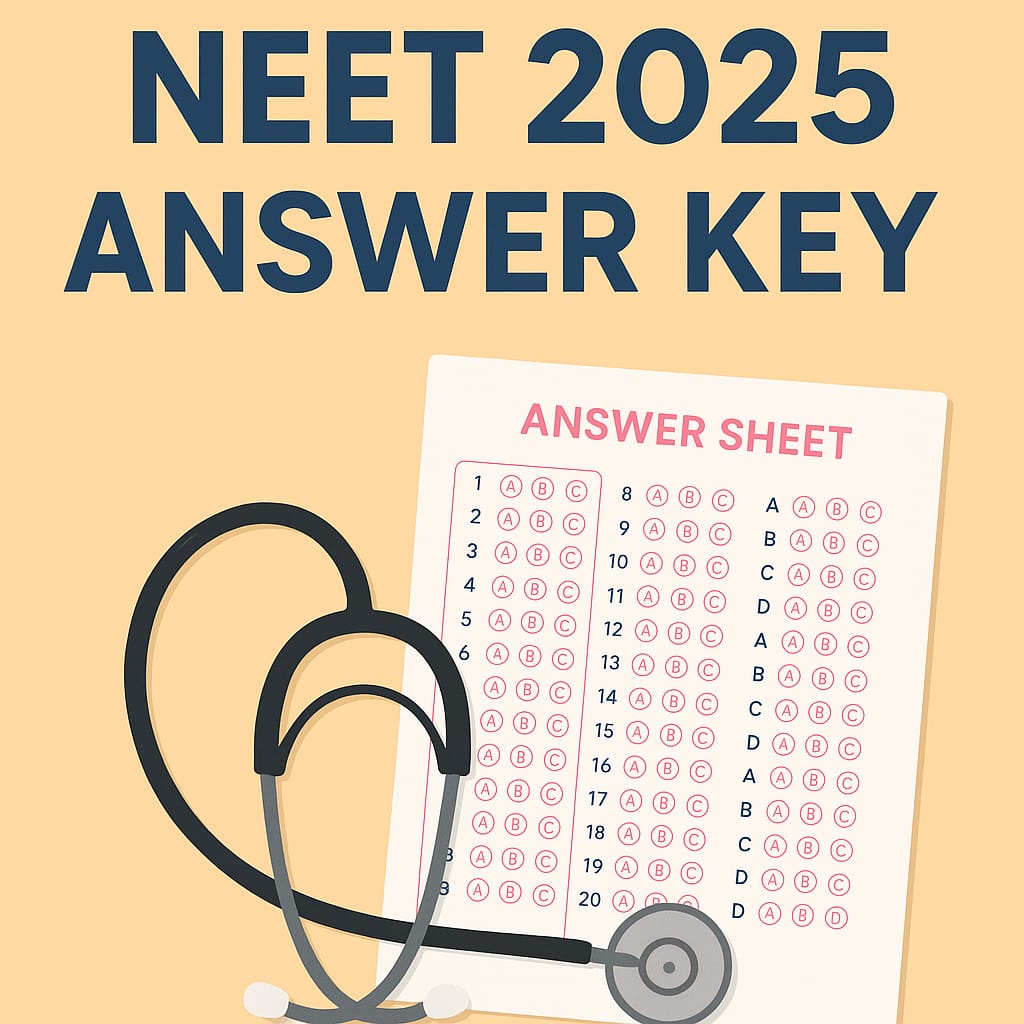 NEET 2025 Answer Keys of All Sets (Code 45, 46, 47, 48) – Download Here: