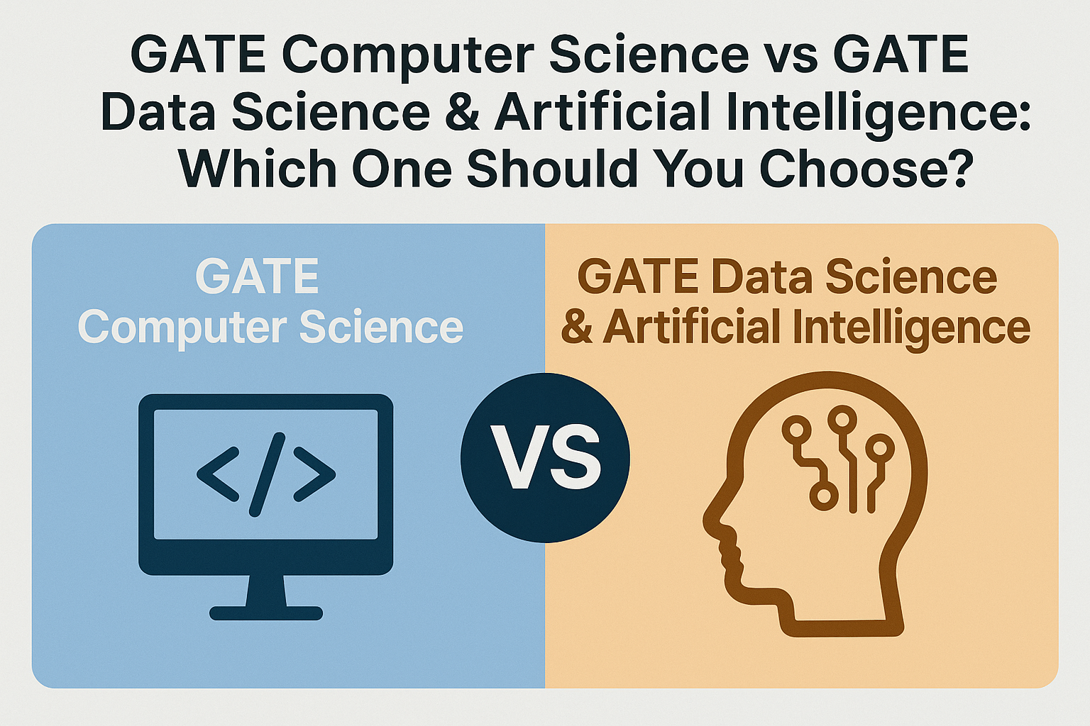 GATE CSE vs GATE DA & AI: Which Paper Should You Prepare For? A Comprehensive Guide for GATE ...