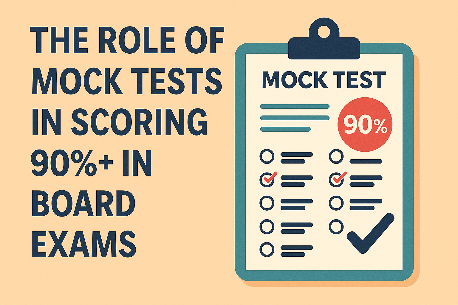The Role of Mock Tests in Scoring 90%+ in Board Exams