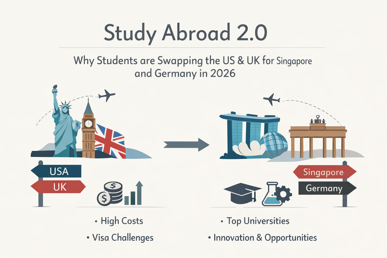 Study Abroad 2.0: Why Students are Swapping the US & UK for Singapore ...