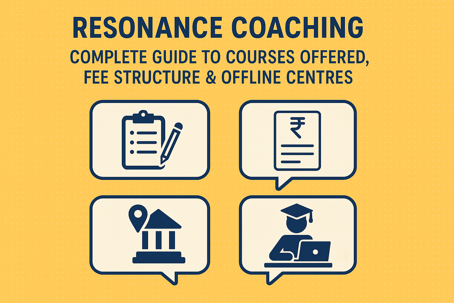 Resonance Coaching: Your Complete Guide to Courses Offered, Fee ...