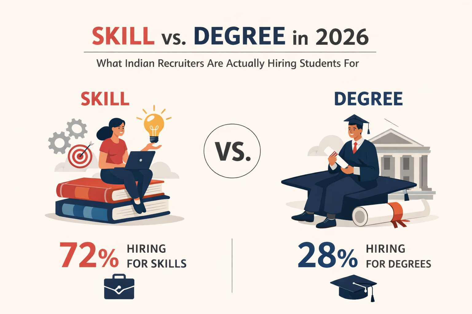 Skill vs Degree in 2026: What Indian Recruiters Are Actually Hiring ...