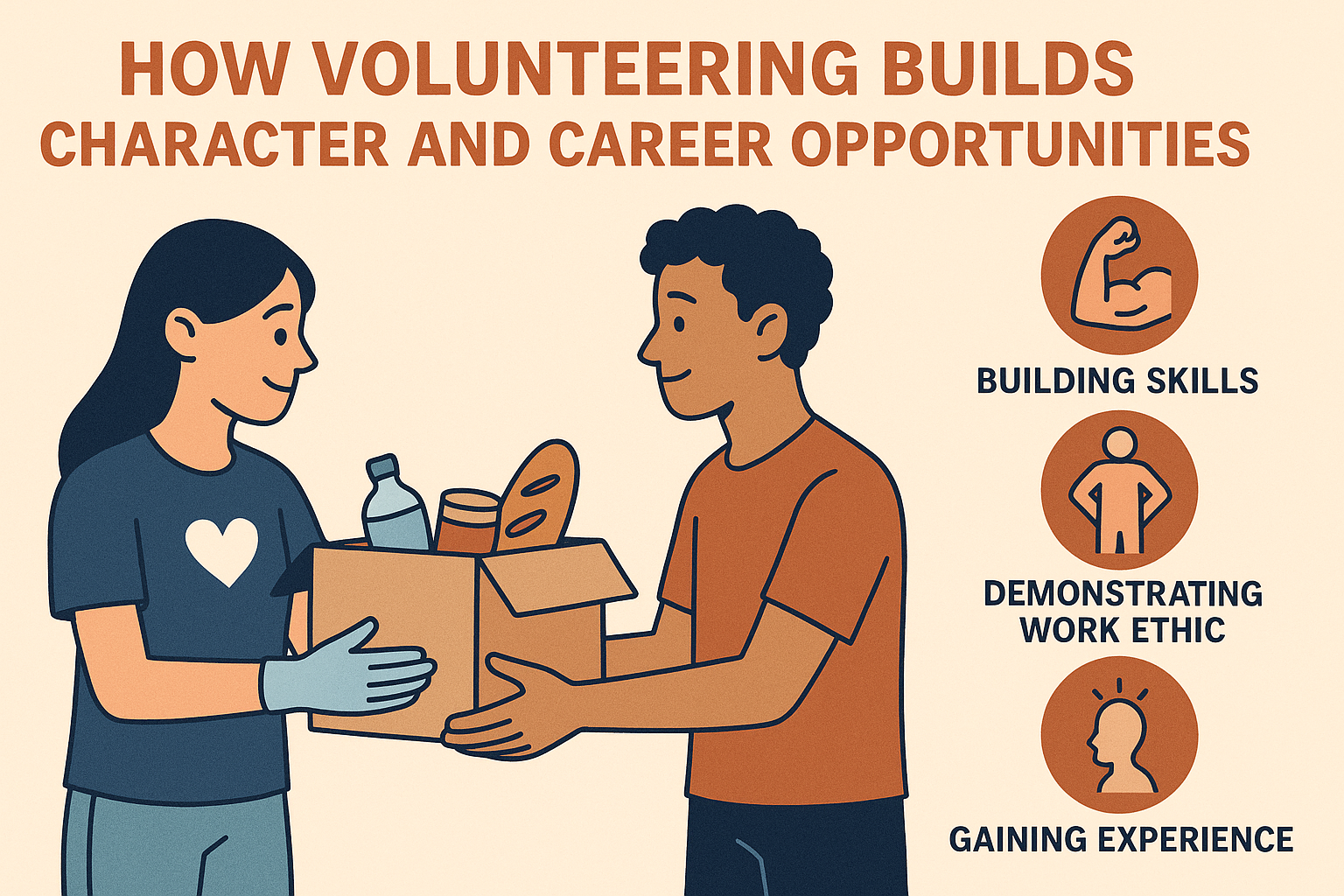 How Volunteering Builds Character and Career Opportunities