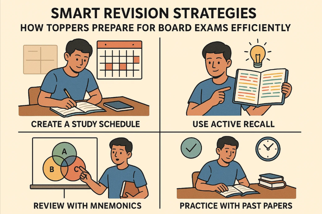 Smart Revision Strategies: How Toppers Prepare for Board Exams Efficiently