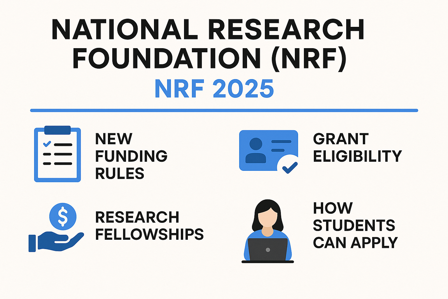 National Research Foundation (NRF) 2025: New Funding Rules, Grant Eligibility, Research ...