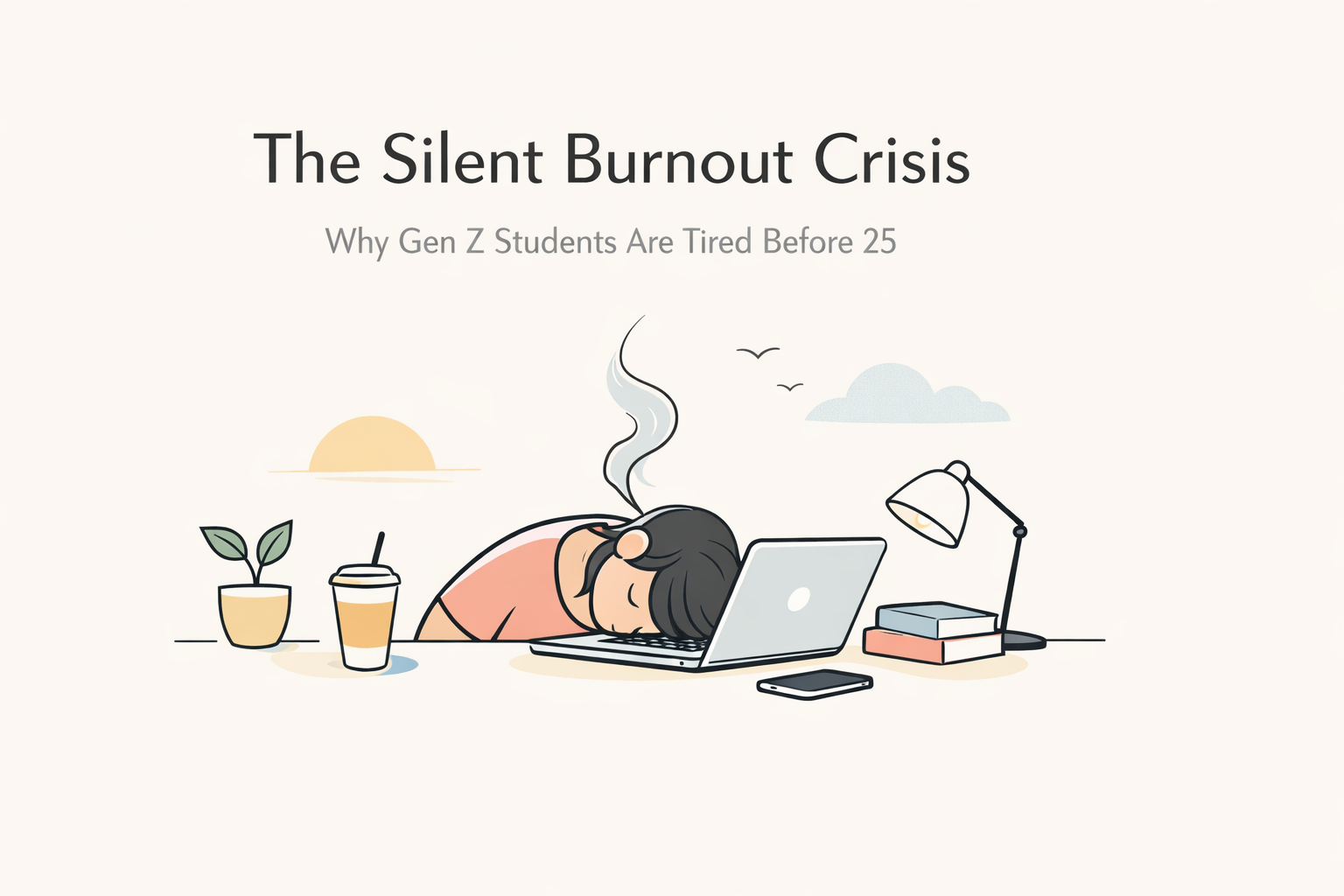 The Silent Burnout Crisis: Why Gen Z Students Are Tired Before 25