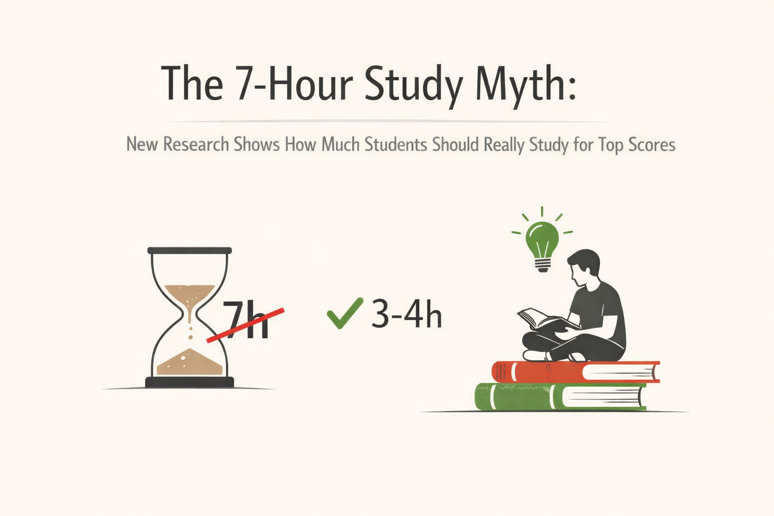 The 7-Hour Study Myth: New Research Shows How Much Students Should ...
